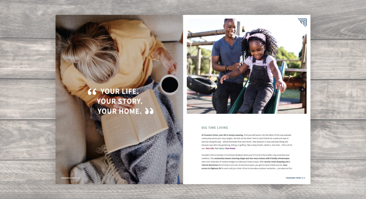 Founders Point, Advertising for New Home Development