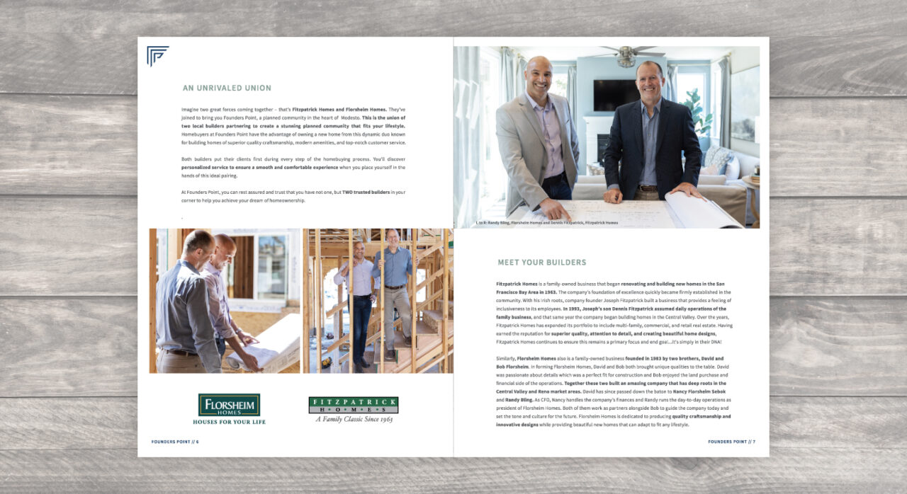 Founders Point, Advertising for New Home Development